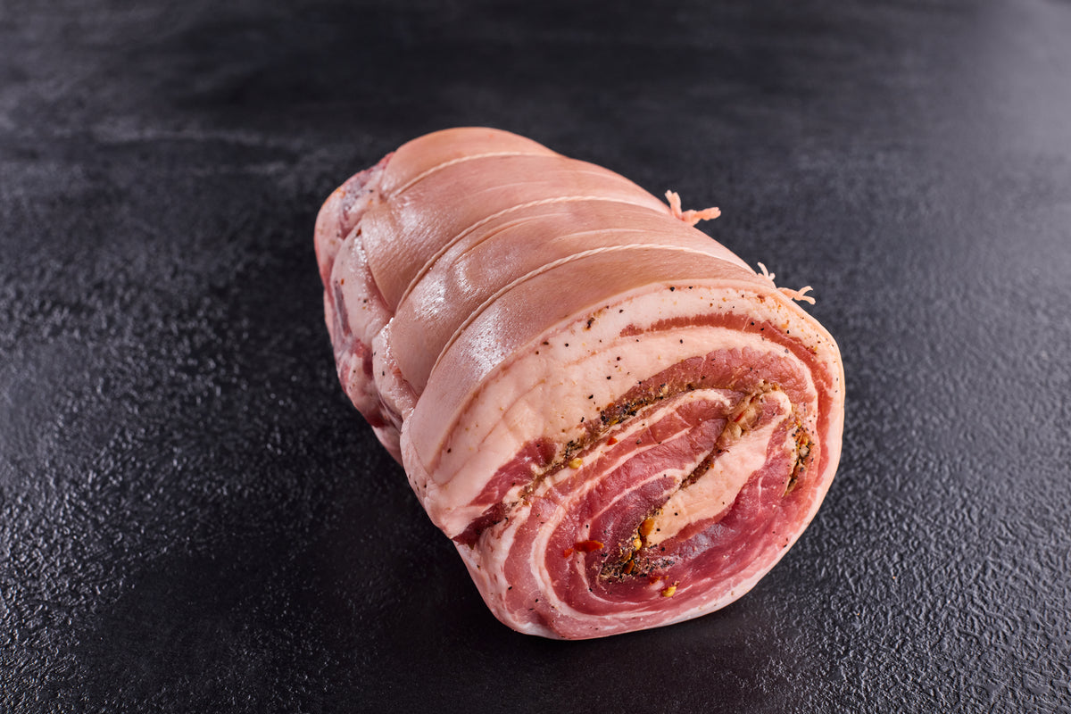 Buy Fresh Porchetta Online | Rolled Pork Belly | Australian Meat Emporium